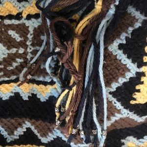 Bags | Handmade Crochet Boho Aztec Bag | Poshmark